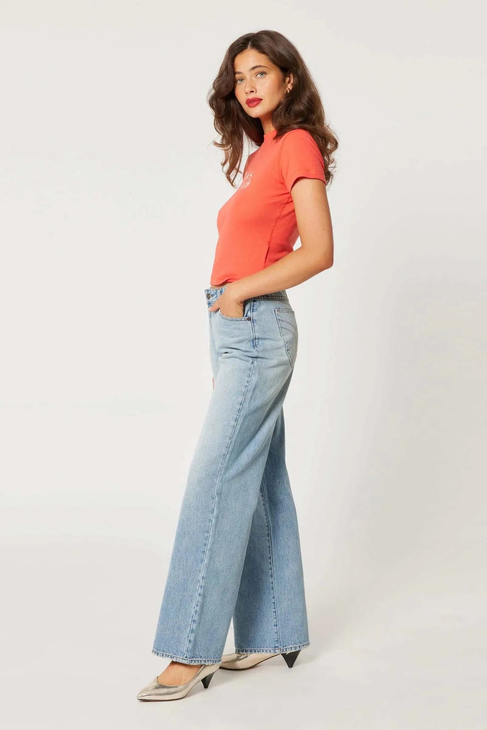 Rollas Heidi Low Cali Worn Light Vintage Blue | milc boutique – Milc ...